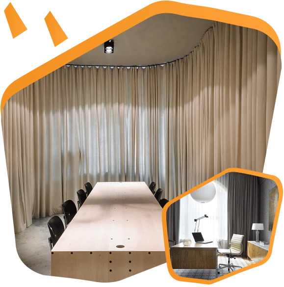 Buy Modern Office Curtains Dubai At 30% Off | Curtainindubai